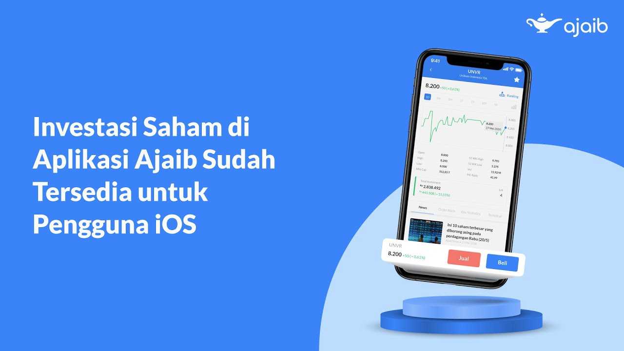 Ajaib Aplikasi Cerdas Invetasi Saham dan Reksa Dana